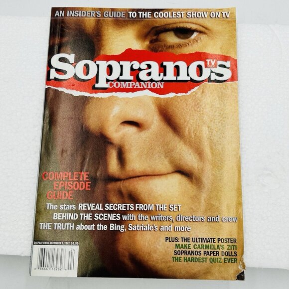 TV Guide | Other | The Sopranos Companion Magazine 202 Tv Guide W ...